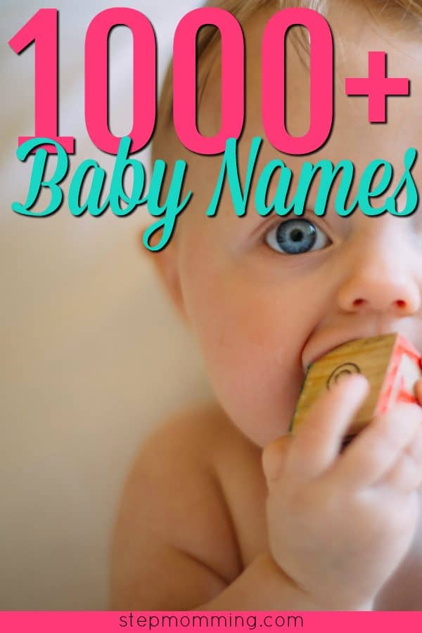 1000+ Boy and Girl Baby Names You'll Actually Want to Use