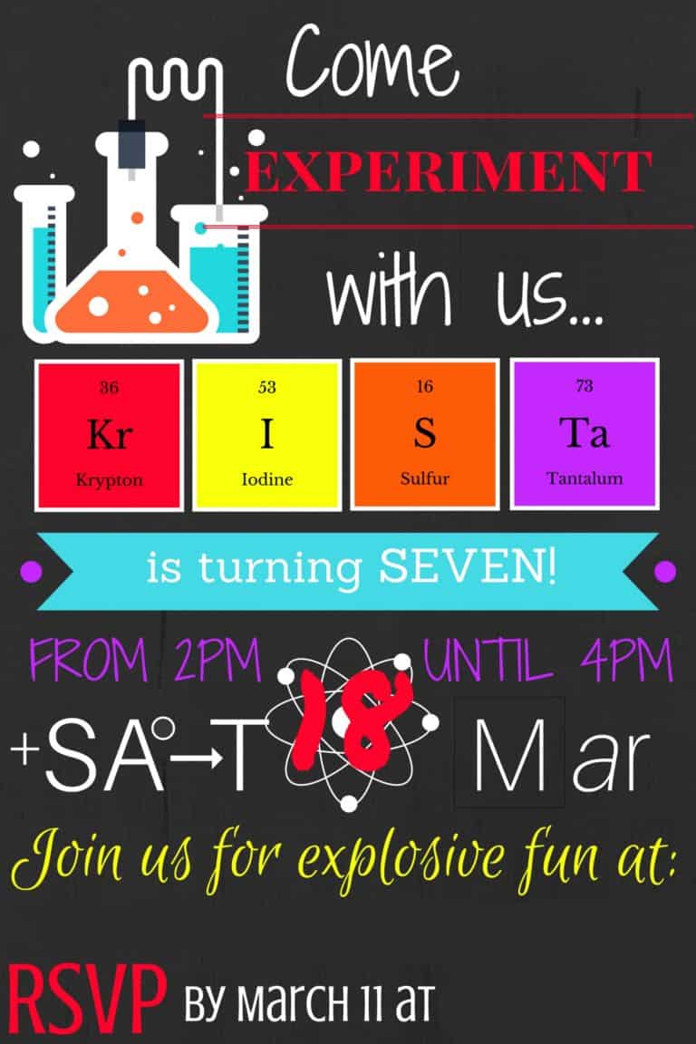 Throw the Best Science Birthday Party - with Mad Science!