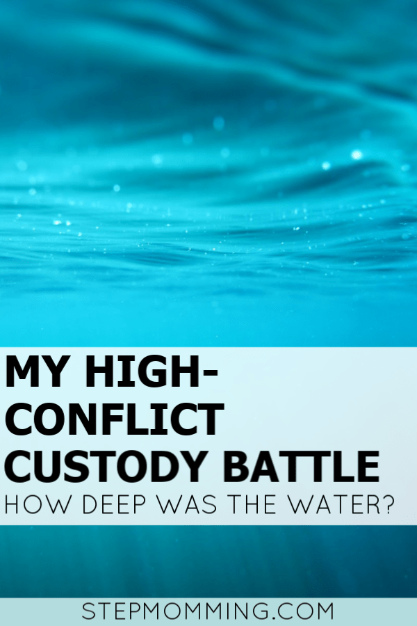 My High Conflict Custody Battle How Deep Was The Water