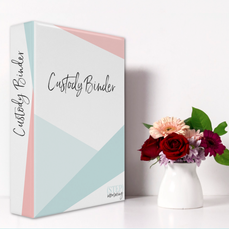 Child Custody Court Binder – Stepmomming.com: resources and coaching ...