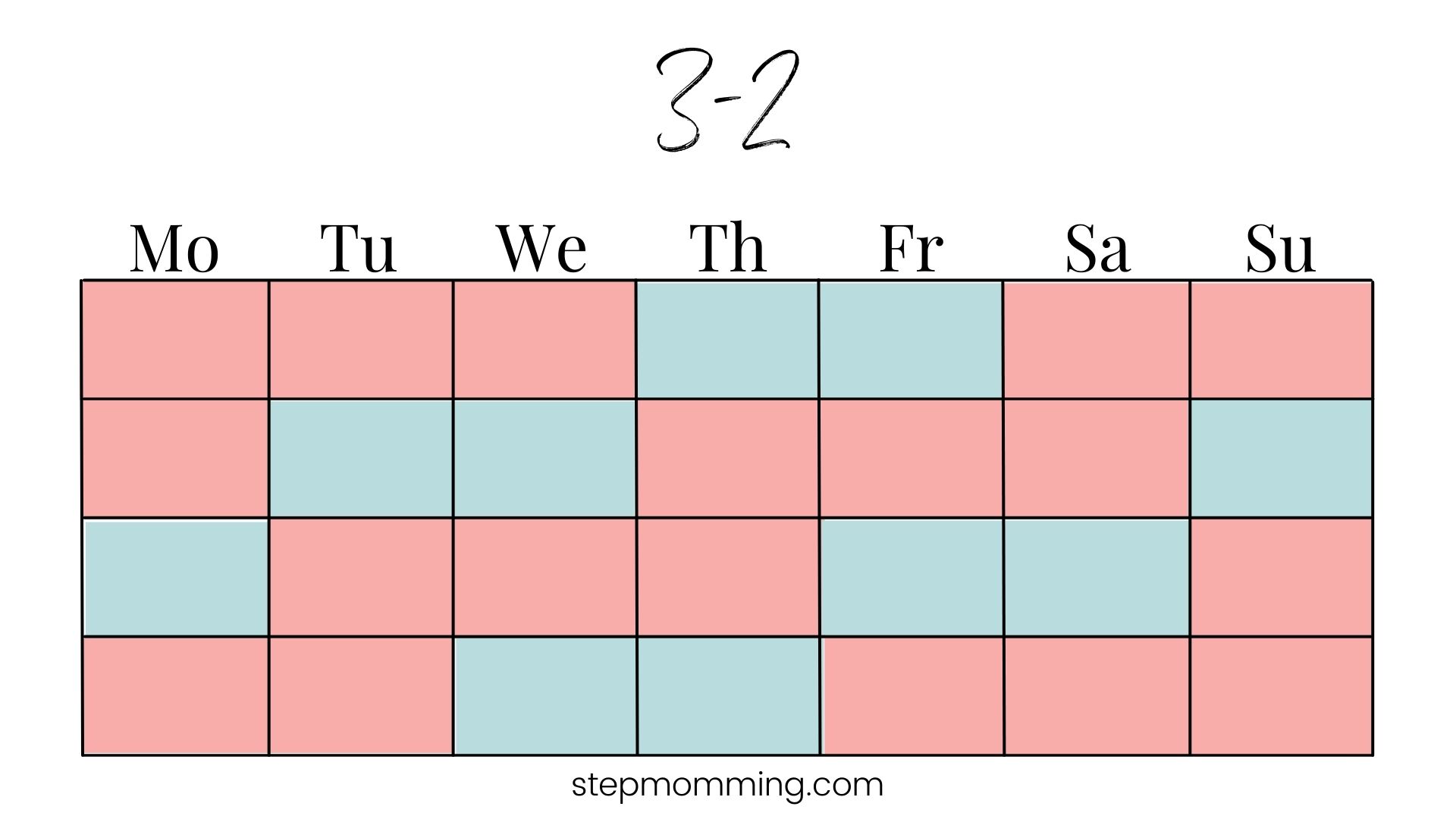 How to Decide on a 60/40 Custody Schedule – Stepmomming.com: resources ...